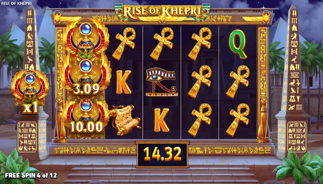 Play Rise of Khepri Slot: Divine Wins And Legendary Jackpot Await!